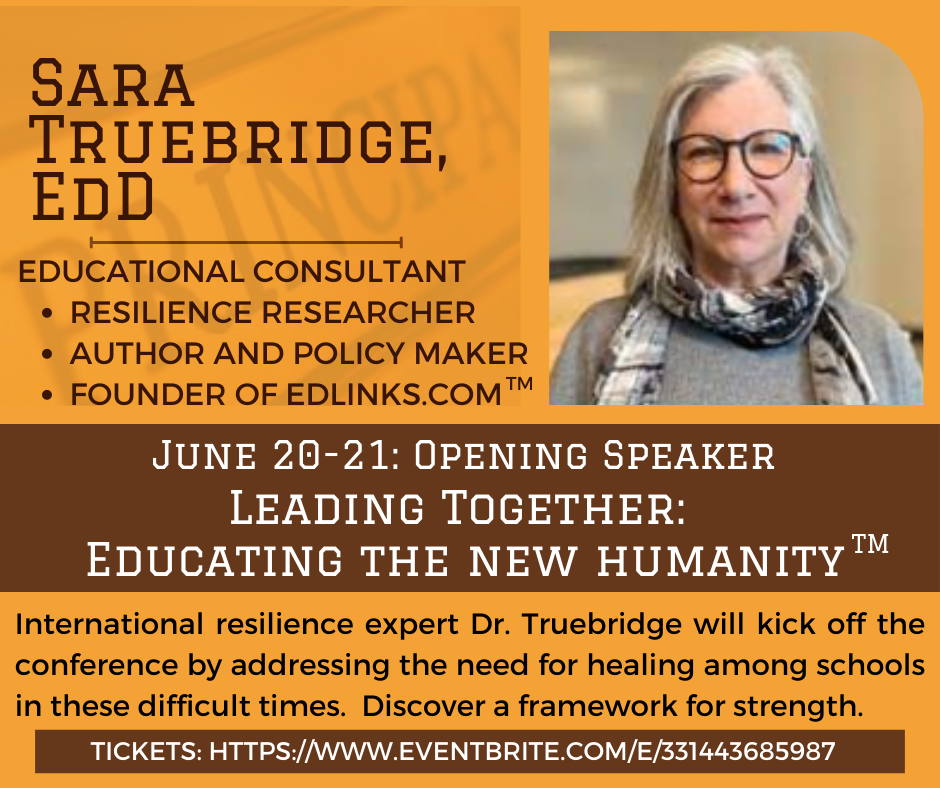 Opening Speaker: Sara Truebridge – The Principal's Desk